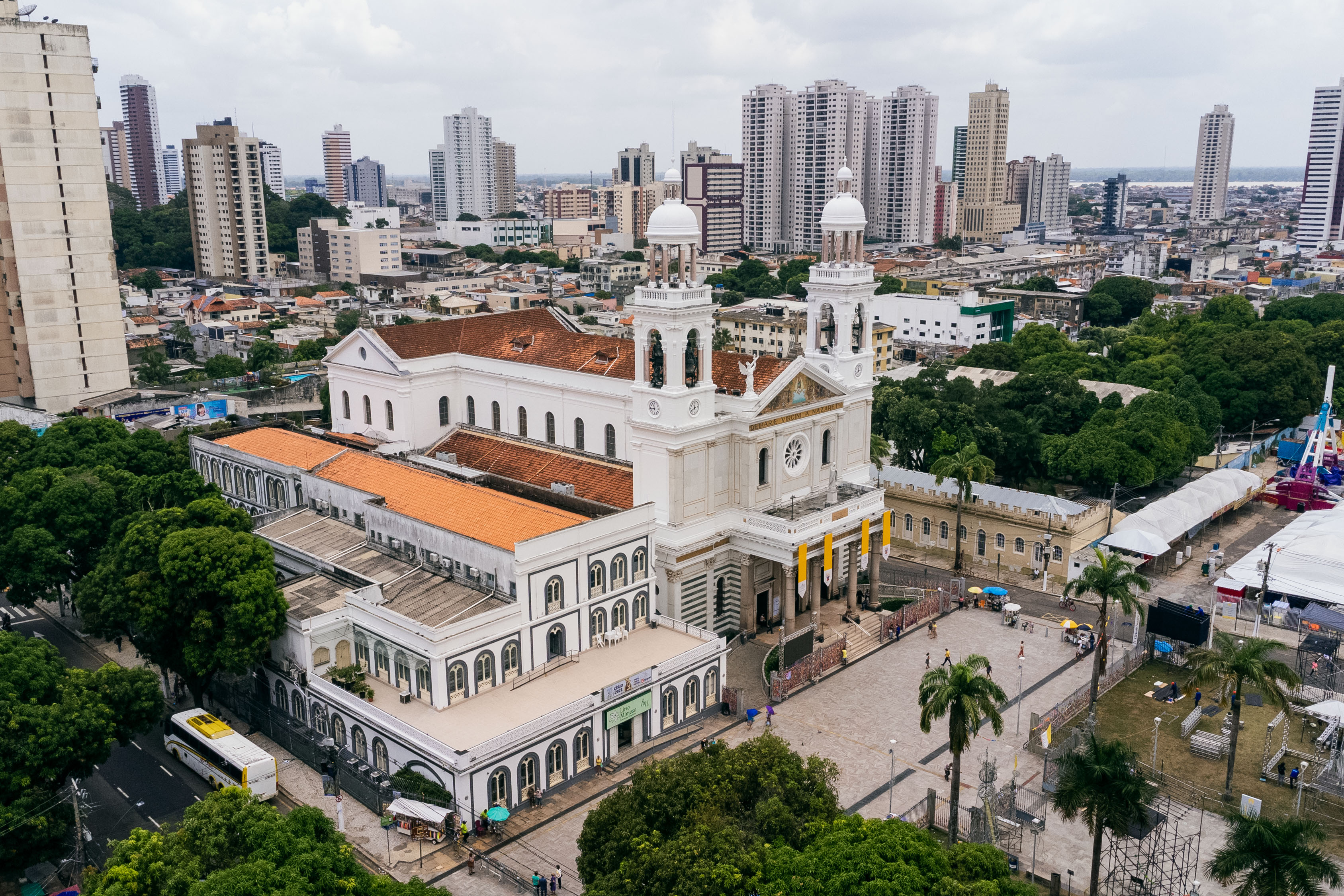 Ver O Peso, Basilica de Nazaré e Teatro da Paz | Agência Pará