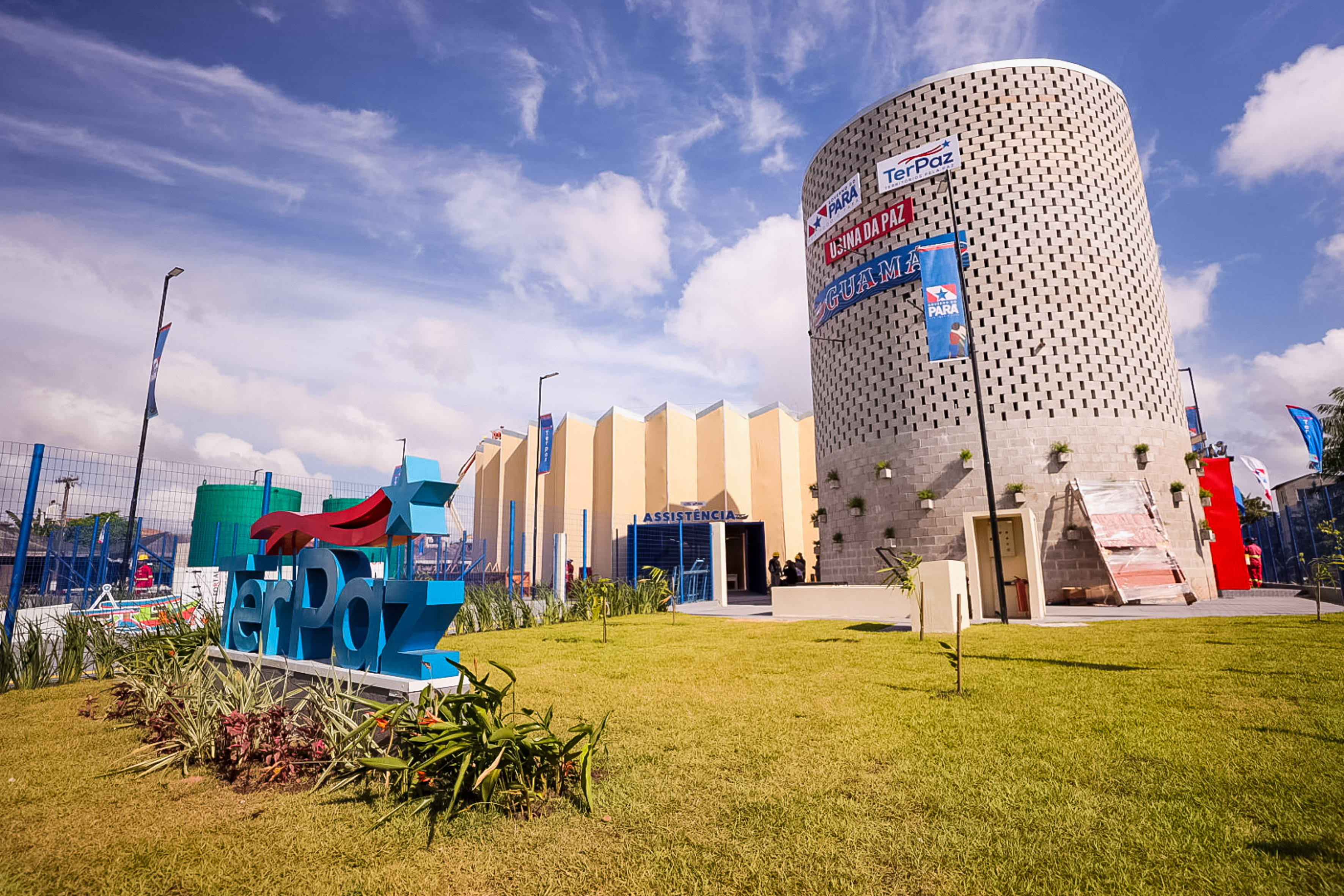 Obras Usina da Paz Guamá | Agência Pará