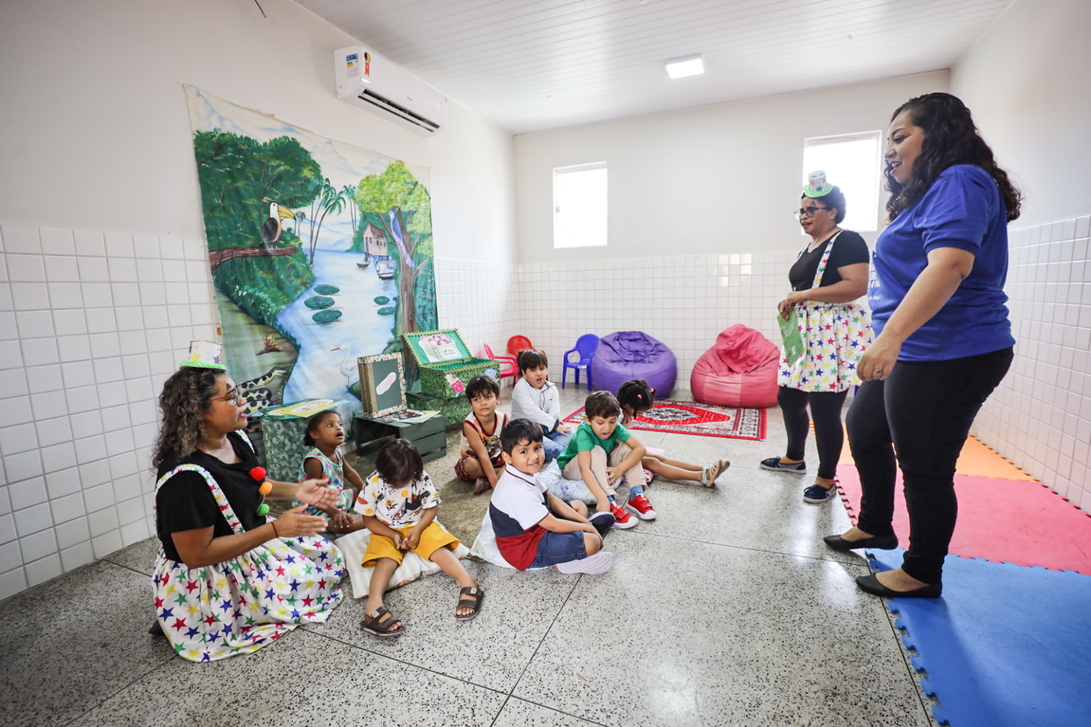 Creche Orlando Bitar - primeiro ano de funcionamento | Agência Pará