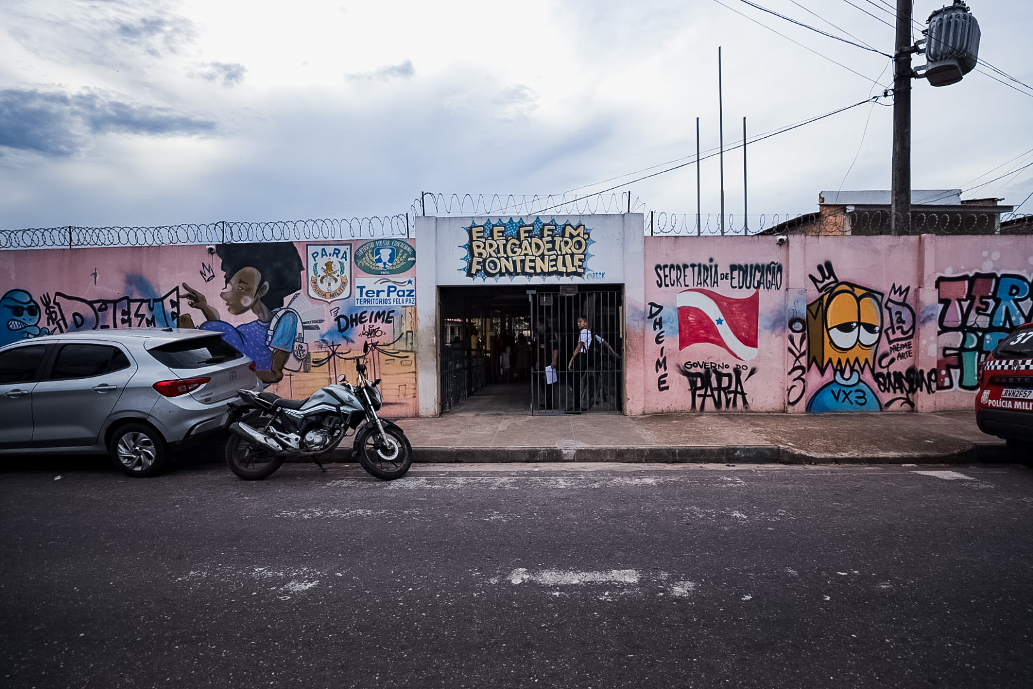 Família na escola SEDUC - EEEFM Brigadeiro Fontenelle | Agência Pará